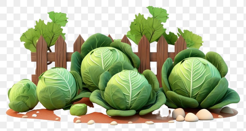 PNG Cabbage vegetable cartoon plant | Free PNG - rawpixel