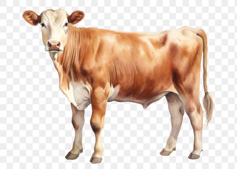 PNG Cow livestock mammal cattle. | Premium PNG - rawpixel