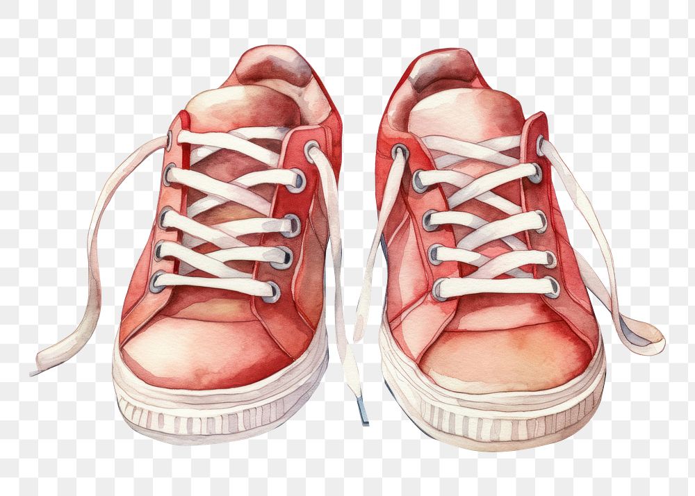 PNG Footwear sneaker shoe shoelace. | Premium PNG - rawpixel