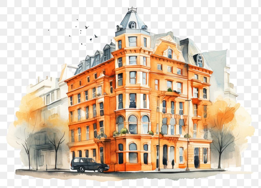 PNG Architecture building vehicle street. | Premium PNG - rawpixel