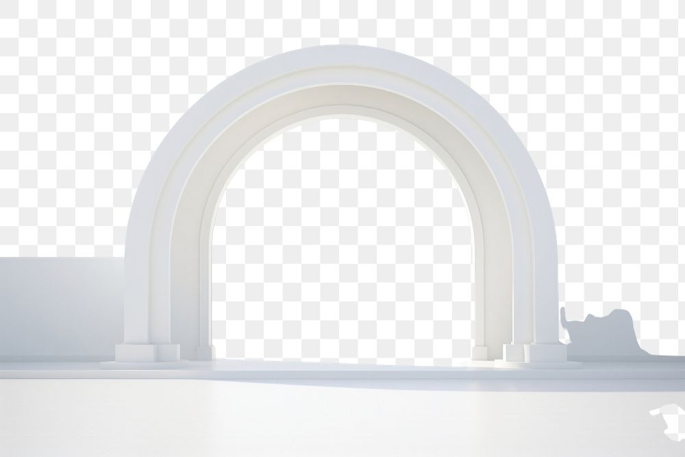 PNG Architecture arched white architectural | Premium PNG - rawpixel