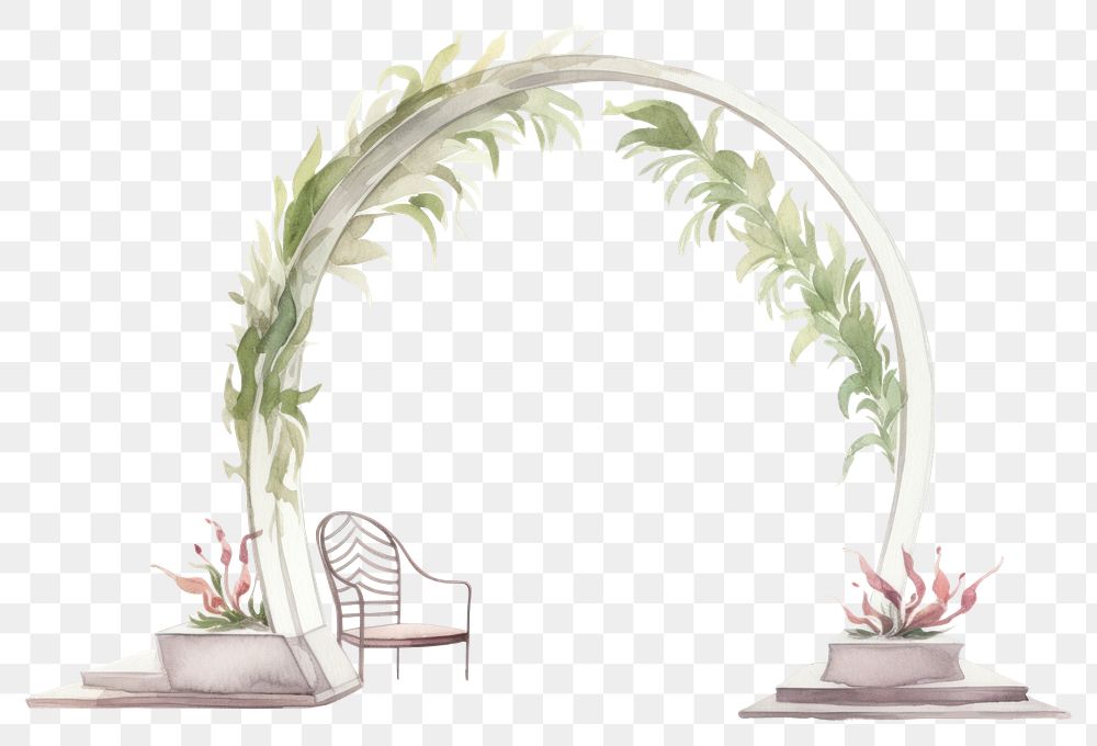 PNG Flower chair plant architecture. | Premium PNG - rawpixel