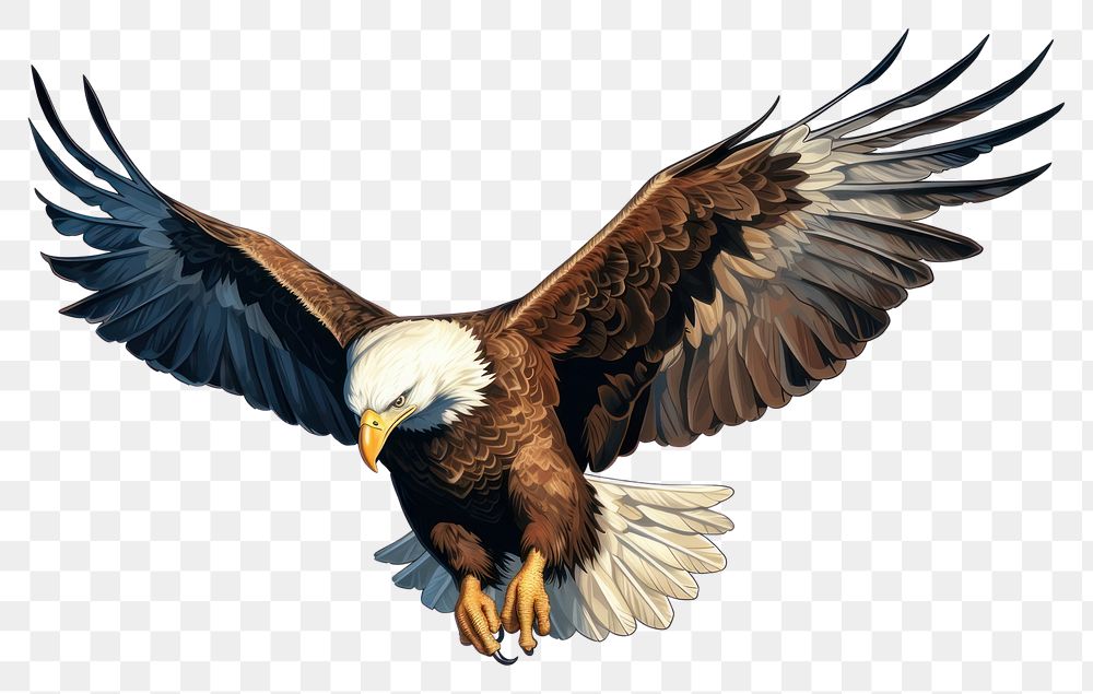 PNG Flying animal eagle bird. | Premium PNG - rawpixel