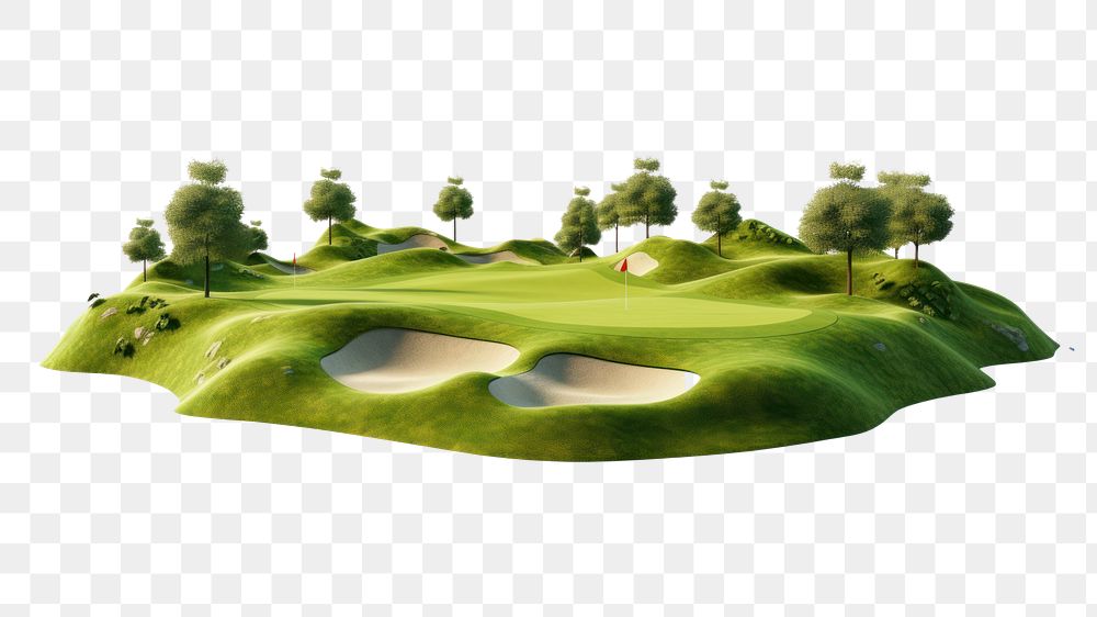 PNG Golf outdoors nature sports. | Premium PNG - rawpixel