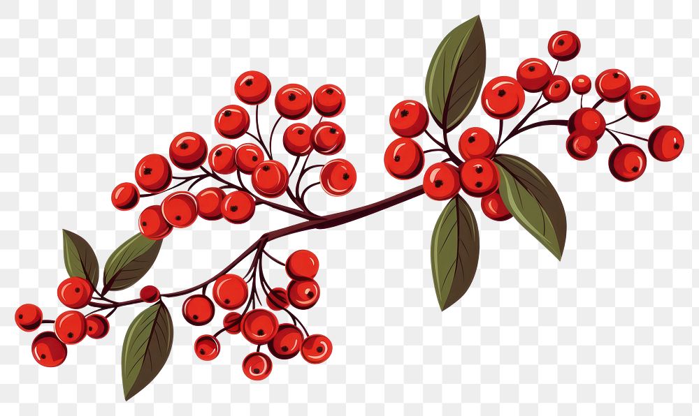 PNG Winterberry cherry plant | Free PNG - rawpixel