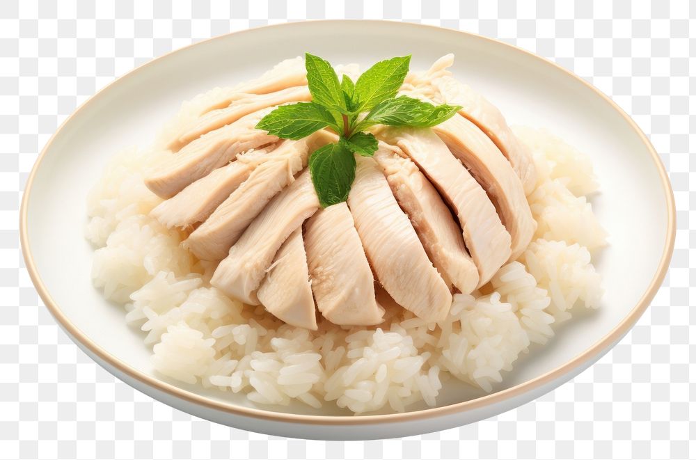 PNG Rice plate herbs food. | Premium PNG - rawpixel