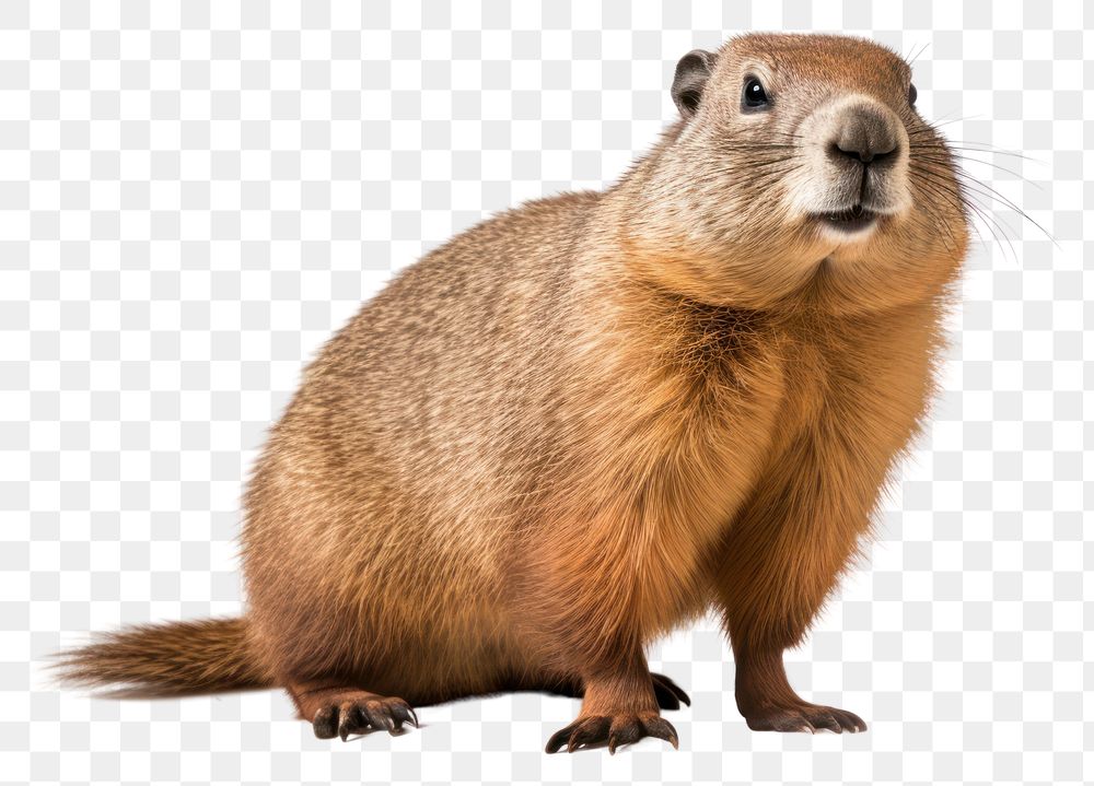 PNG Groundhog wildlife animal mammal. | Premium PNG - rawpixel