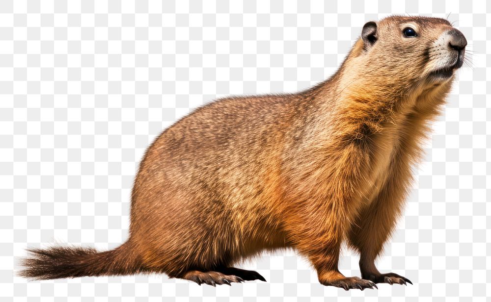 PNG Groundhog wildlife animal mammal. | Premium PNG - rawpixel