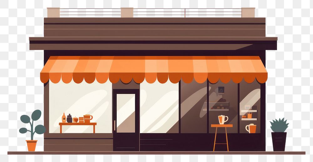 PNG Awning architecture restaurant building. | Free PNG - rawpixel