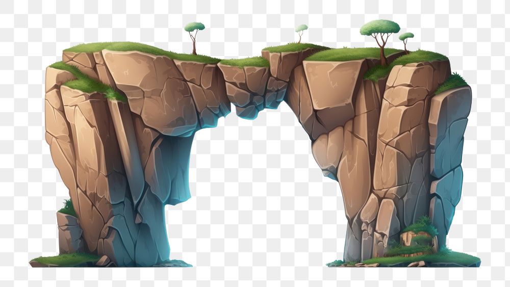 PNG Outdoors cartoon nature rock | Premium PNG - rawpixel