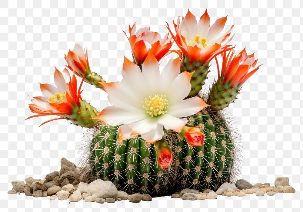PNG Cactus flower plant inflorescence. | Free PNG - rawpixel