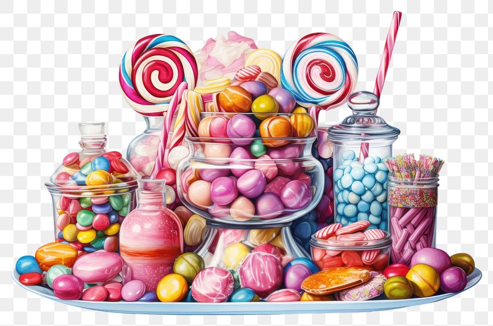 PNG Candy confectionery lollipop dessert | Premium PNG - rawpixel