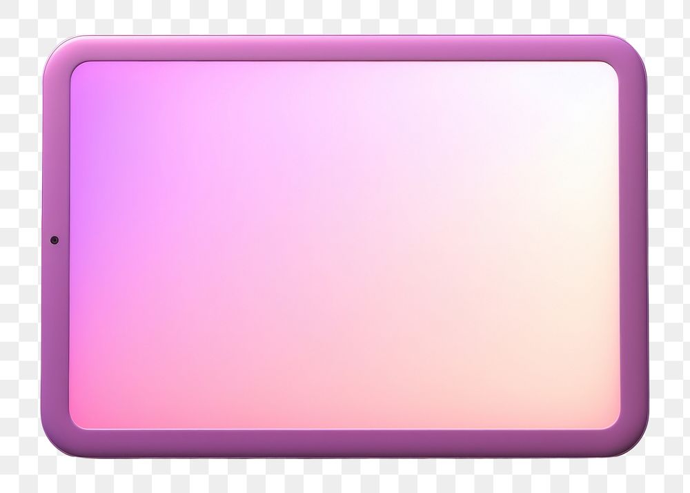 PNG Tablet screen purple illuminated. | Premium PNG - rawpixel