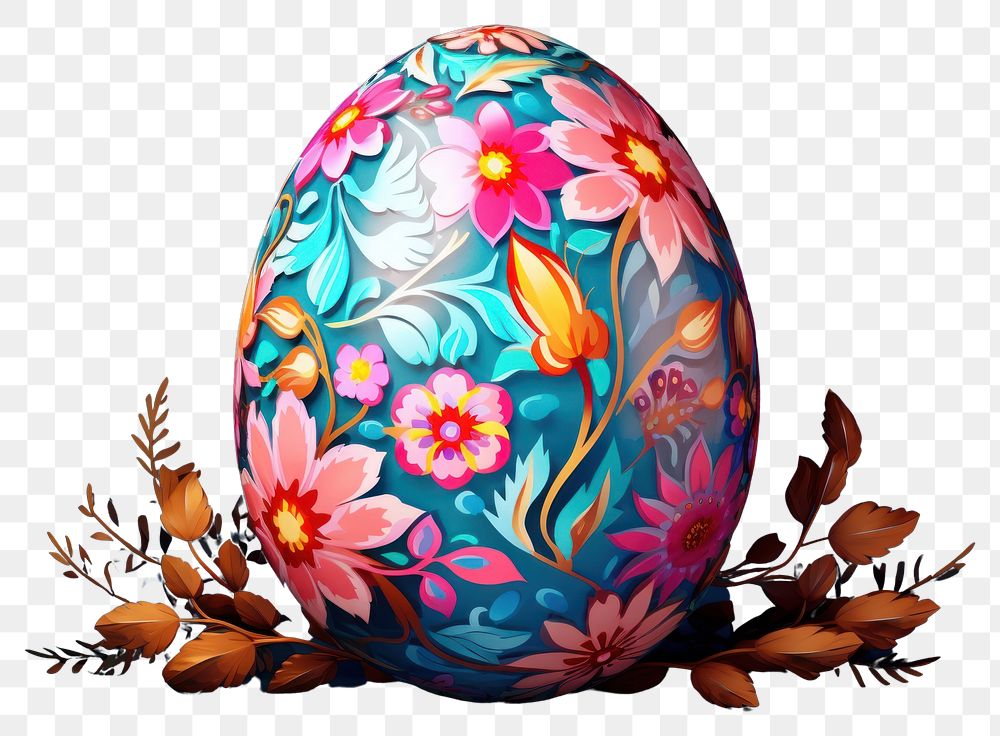 PNG Egg easter flower celebration. | Free PNG - rawpixel