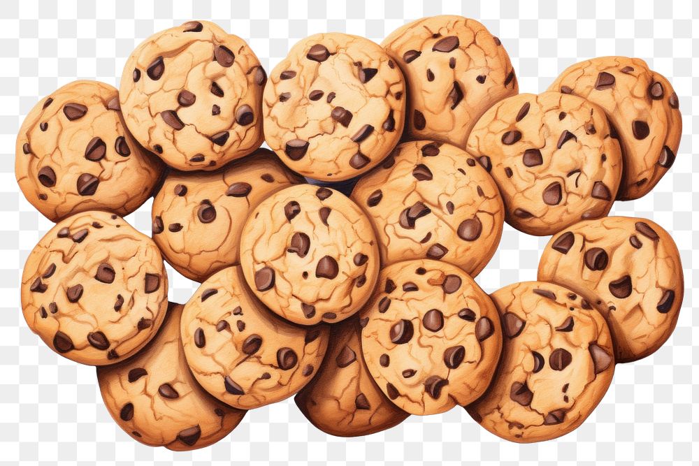 PNG Cookie backgrounds chocolate food, | Premium PNG - rawpixel