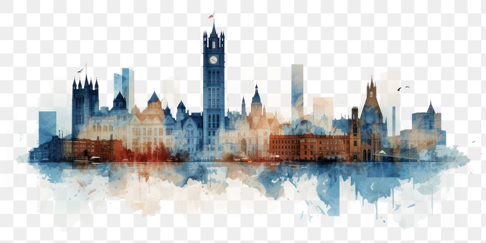 PNG Metropolis landscape panoramic outdoors. | Premium PNG - rawpixel