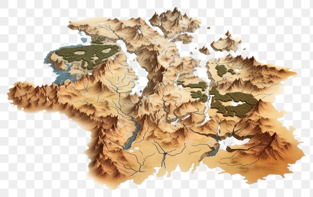 PNG Map land topography. | Premium PNG - rawpixel
