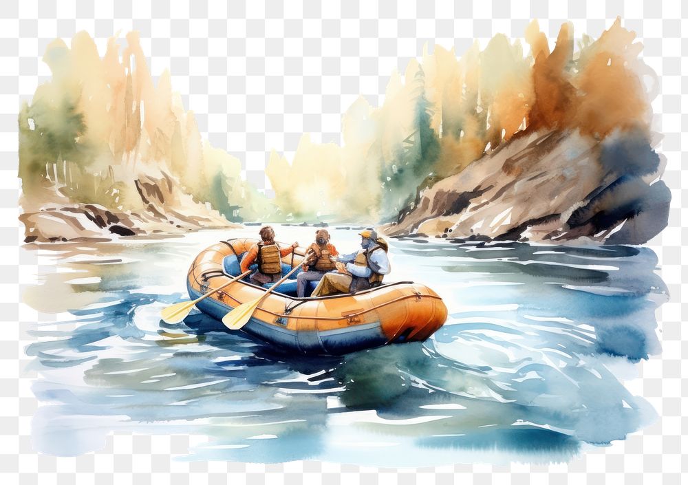 PNG Rafting recreation adventure vehicle. | Premium PNG - rawpixel