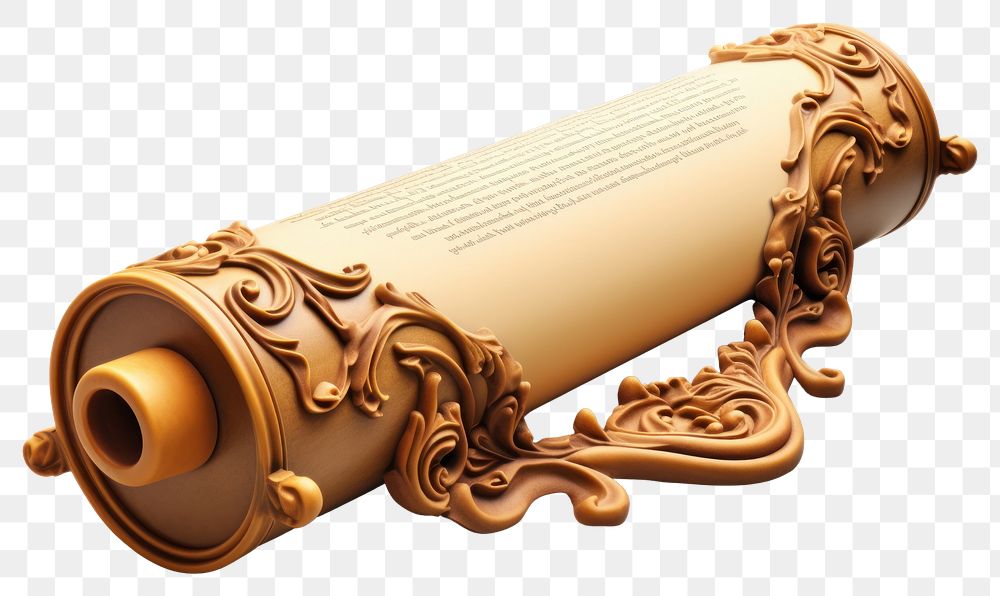 PNG Scroll white background document | Premium PNG - rawpixel
