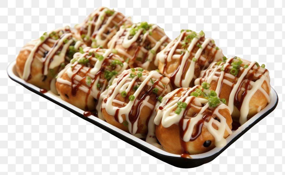 PNG Takoyaki dessert food meal. | Premium PNG - rawpixel