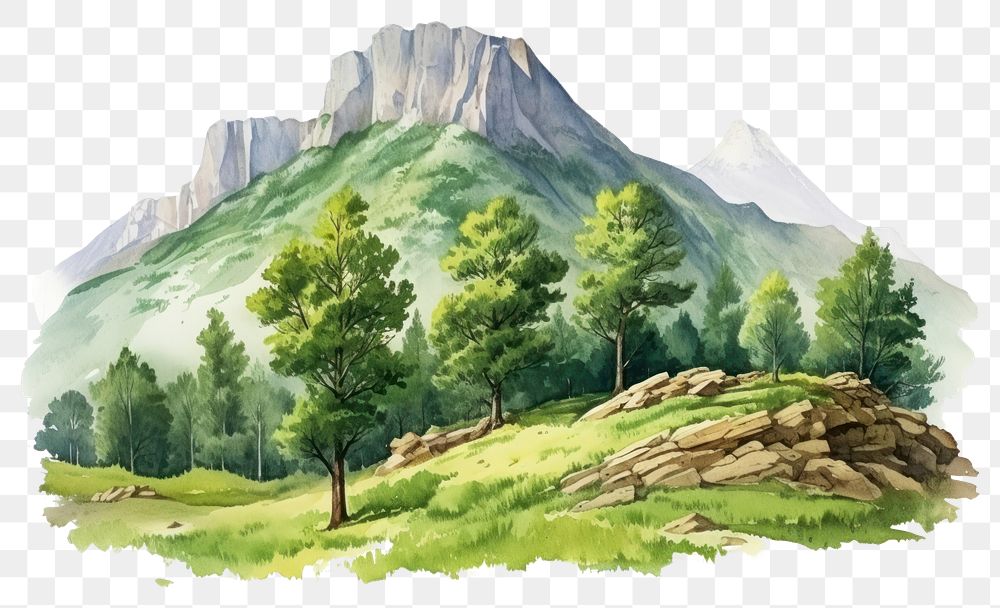PNG Wilderness landscape mountain outdoors | Premium PNG - rawpixel