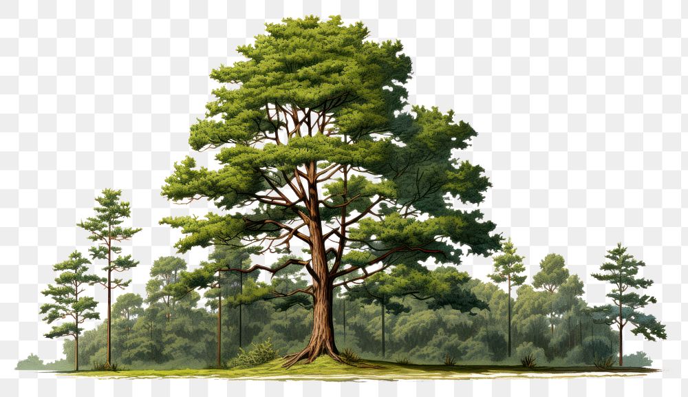 PNG Plant tree tranquility vegetation. | Premium PNG - rawpixel