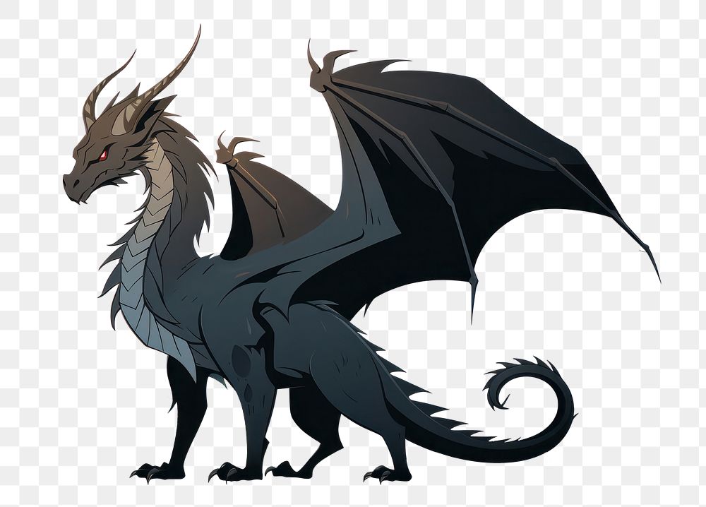 PNG Dragon animal standing cartoon. | Premium PNG - rawpixel