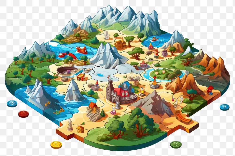 PNG Game creativity landscape outdoors. | Free PNG - rawpixel