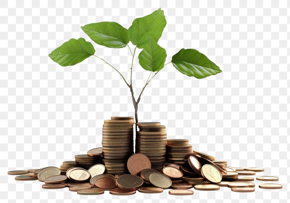 PNG Money plant coin leaf. | Premium PNG - rawpixel