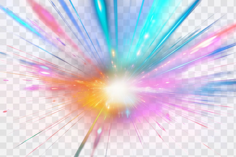 PNG Rainbow streaks light flare | Free PNG - rawpixel