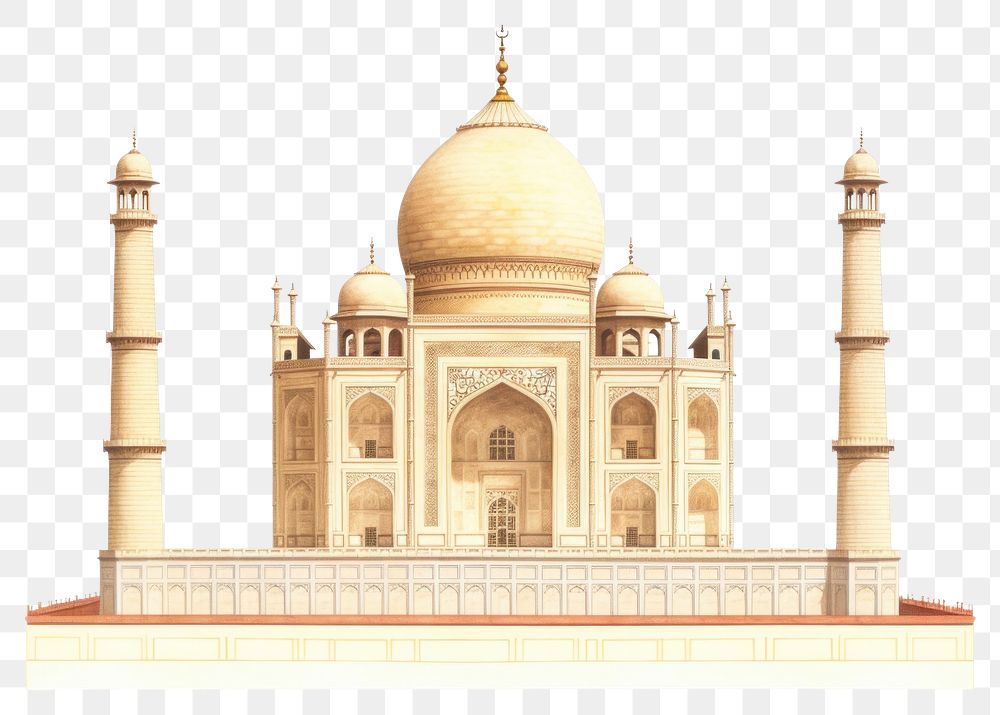 PNG Taj mahal architecture building | Premium PNG - rawpixel