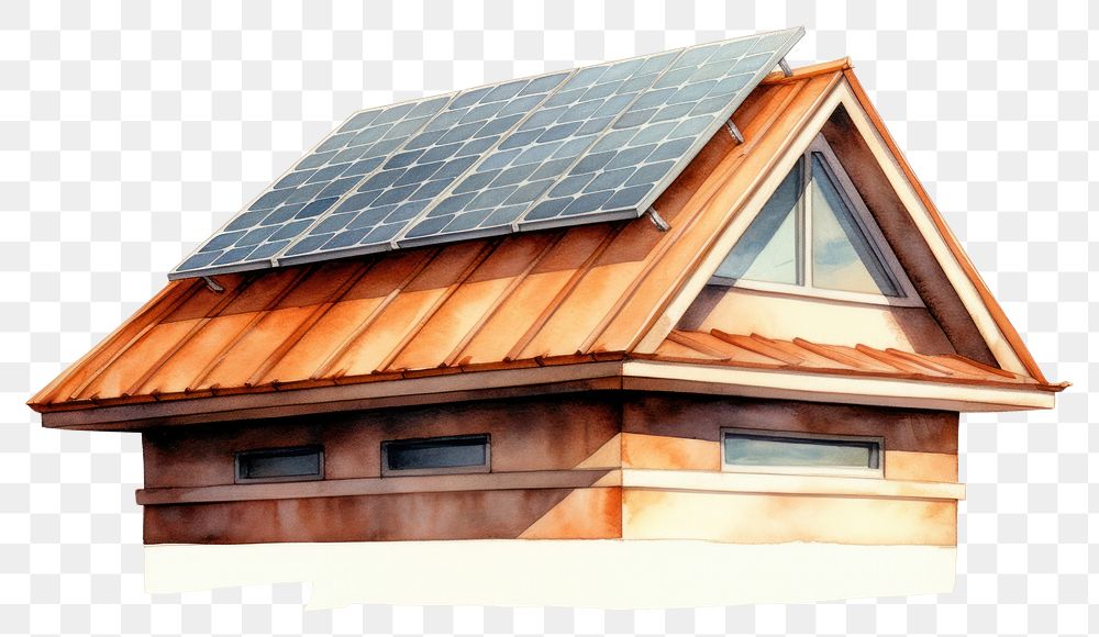 PNG Solar panels architecture building | Free PNG - rawpixel