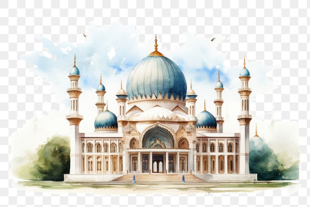 PNG Mosque architecture building dome. | Free PNG - rawpixel