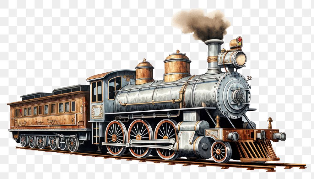 PNG Locomotive locomotive vehicle railway. | Premium PNG - rawpixel