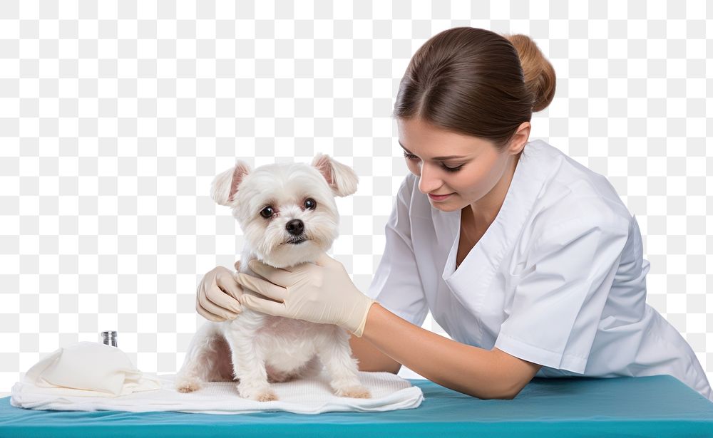 PNG Veterinarian dog mammal animal | Free PNG - rawpixel