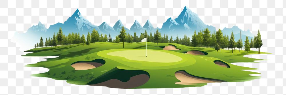 PNG Outdoors nature sports golf. | Premium PNG - rawpixel