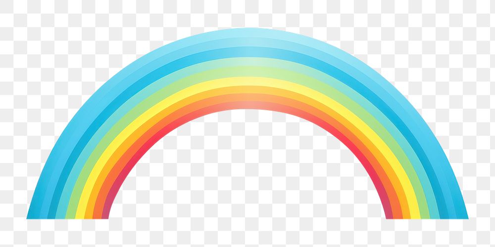 PNG Rainbow 2d rainbow nature | Free PNG - rawpixel