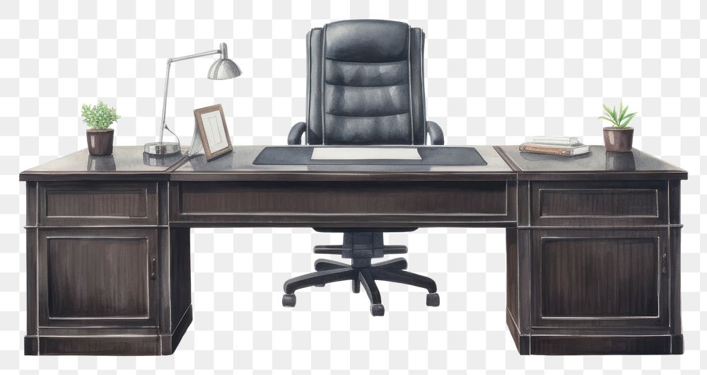 PNG Furniture computer office table. | Premium PNG - rawpixel
