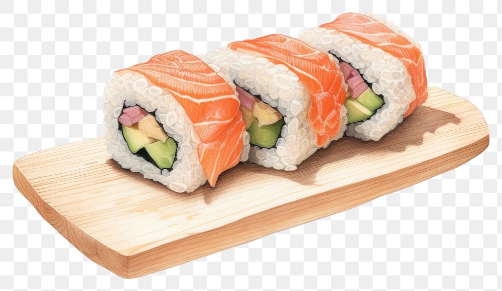 PNG Sushi rice food meal. | Free PNG - rawpixel