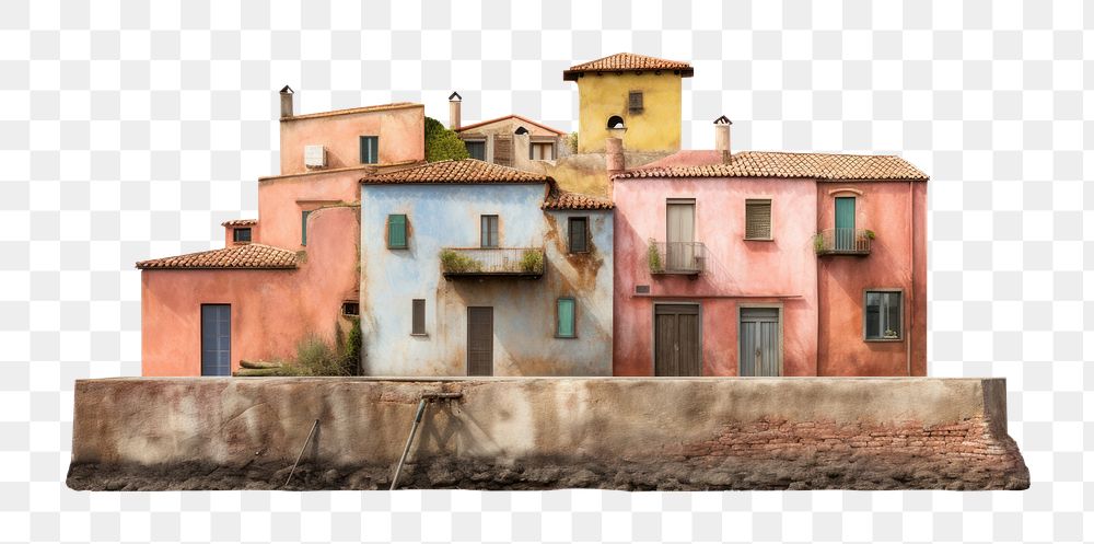 PNG House town architecture building. | Free PNG - rawpixel