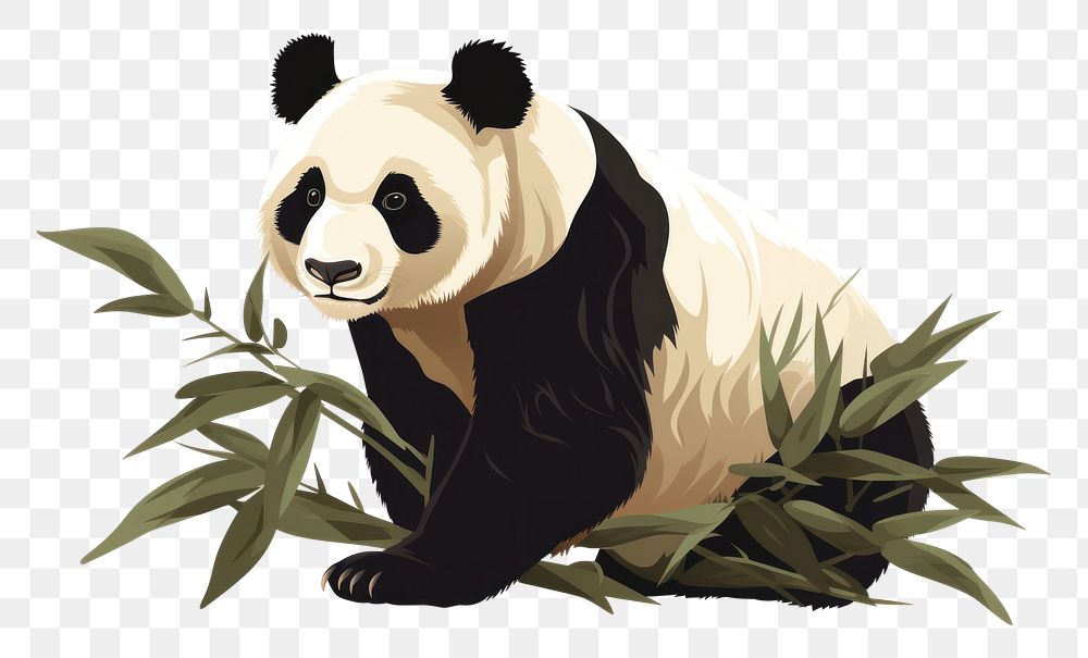 PNG Panda wildlife animal mammal. | Free PNG - rawpixel