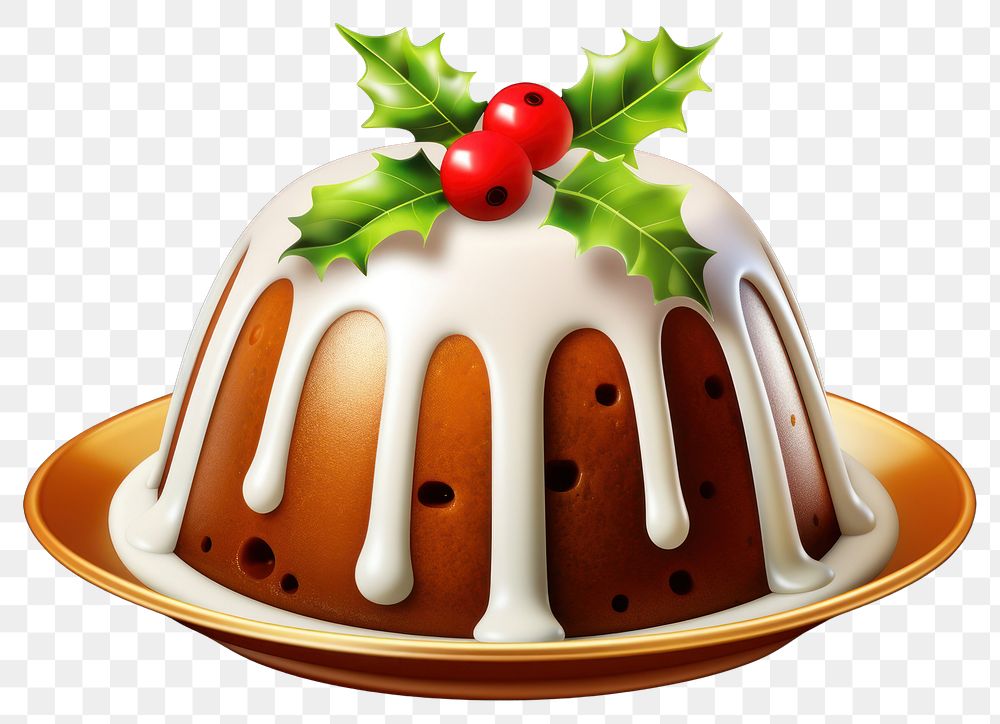 PNG Christmas pudding dessert food | Premium PNG - rawpixel