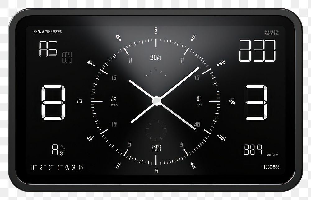 PNG Digital clock electronics wristwatch | Free PNG - rawpixel
