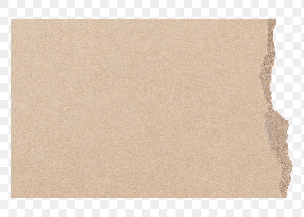 Beige ripped paper png sticker, | Premium PNG - rawpixel