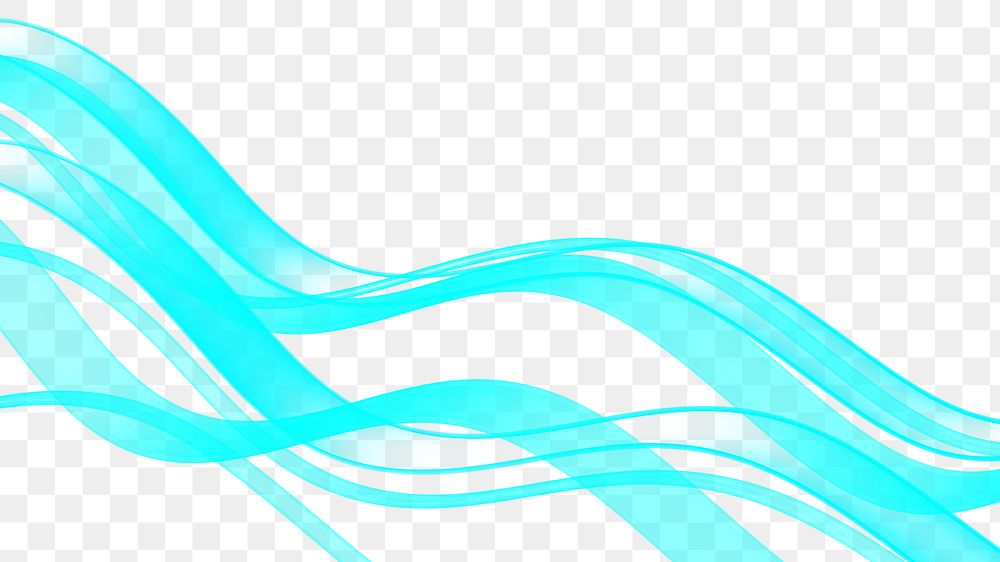 Abstract wave png border, transparent | Premium PNG - rawpixel