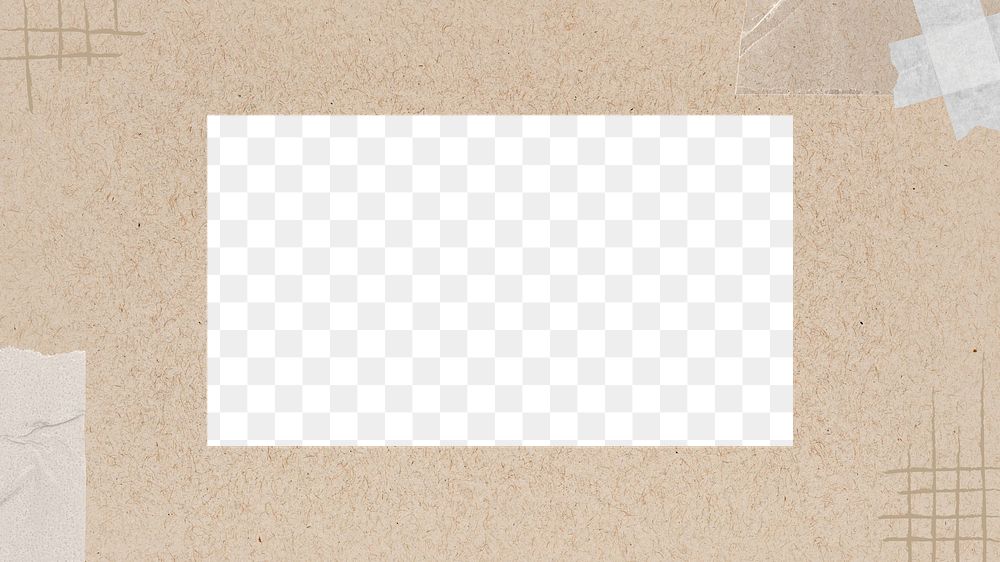 Beige textured frame png, transparent | Premium PNG - rawpixel