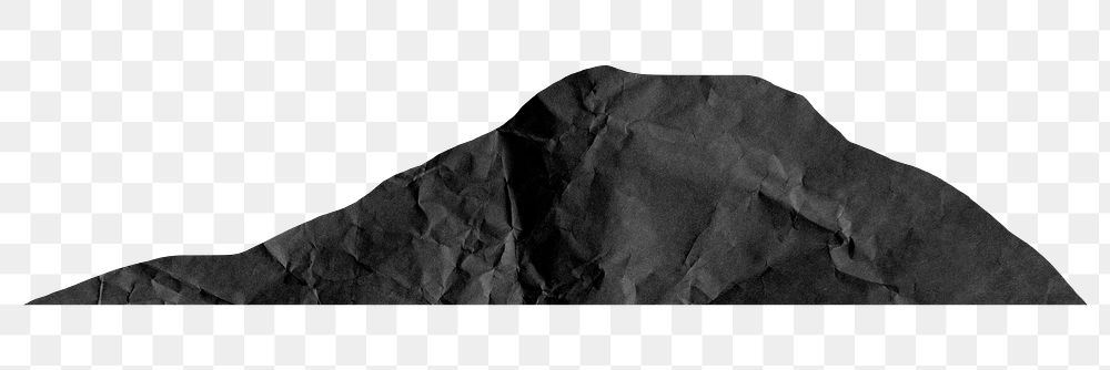 Paper mountain png, transparent background | Premium PNG - rawpixel
