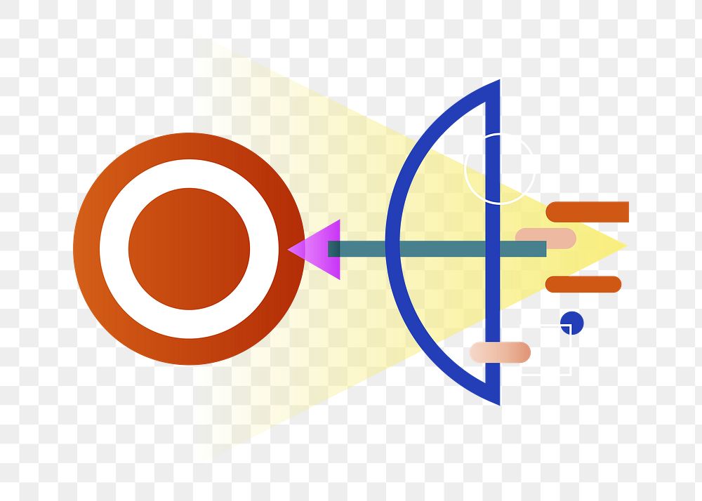 Png colorful target design element, | Premium PNG - rawpixel