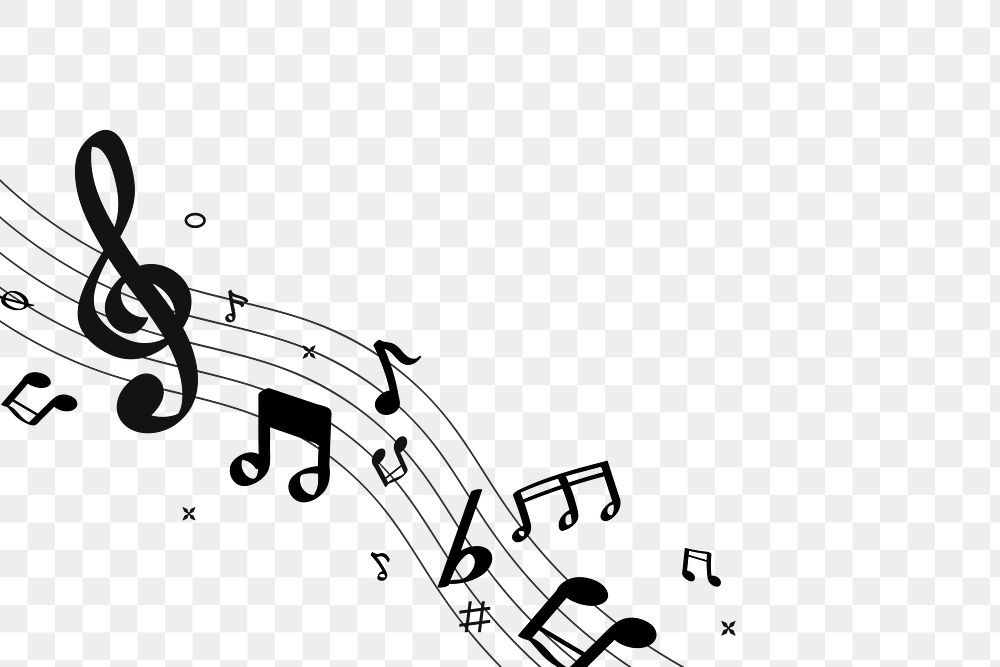 Musical Note Border Images | Free Photos, PNG Stickers, Wallpapers ...