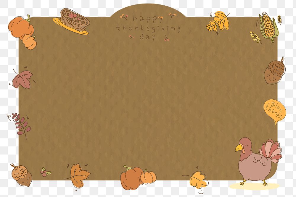 Thanksgiving badge png frame, transparent | Premium PNG - rawpixel